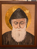 Saint Charbel Mosaic Icon | Religious | Mozaico