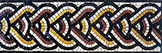 Gucci Tangles Mosaic Art Border by Mozaico