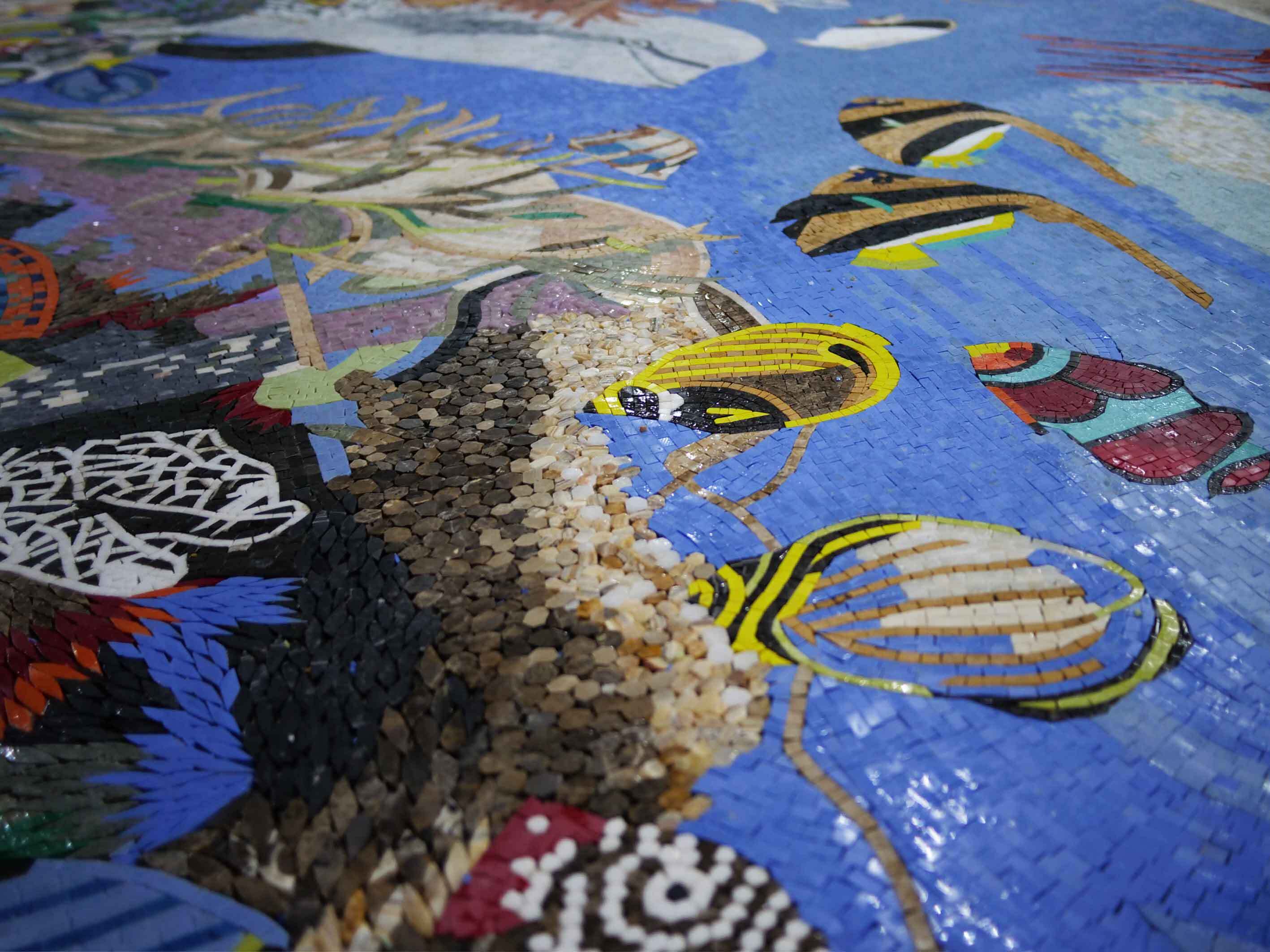 Marine Life Creatures Tile Art | Marine Life&Nautical | Mozaico