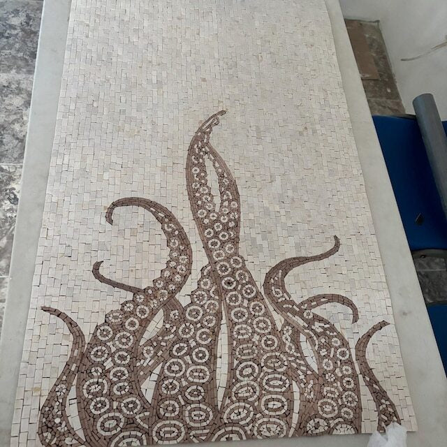 Octopus Tentacles Mosaic Art | Mozaico Decor