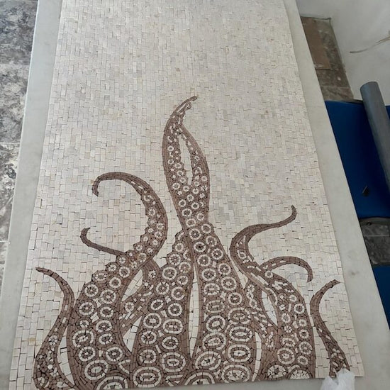 Octopus Tentacles Mosaic Art | Mozaico Decor