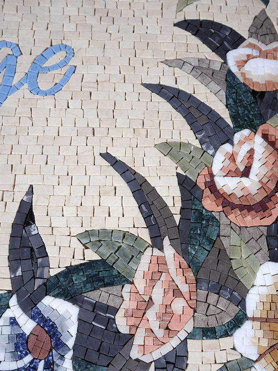 Mosaic Art Sign: A Custom Cottage Creation | Signs-Logos | Mozaico