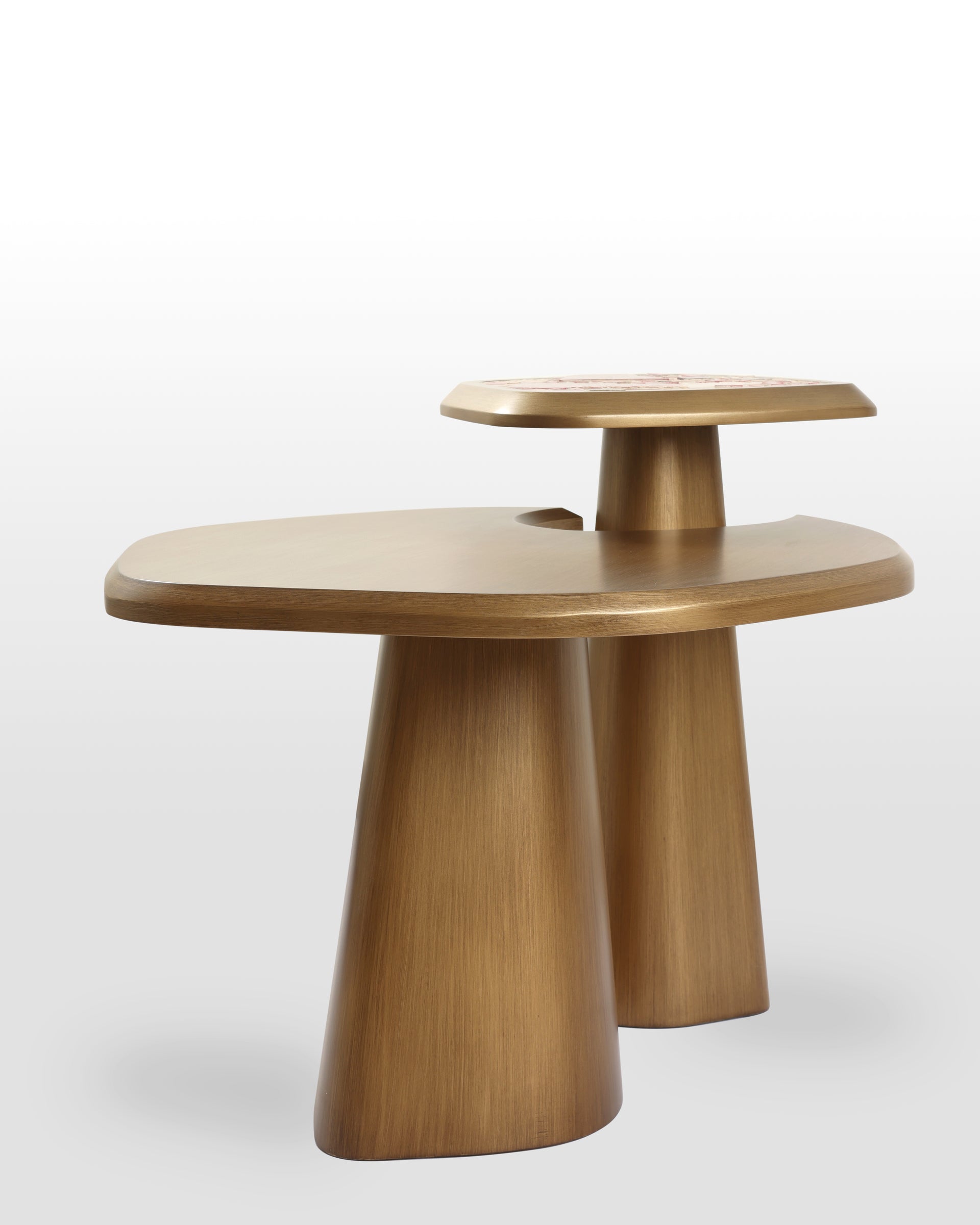 Mosaic Coffee Table Set - Opulent Side Table Duo – Mozaico