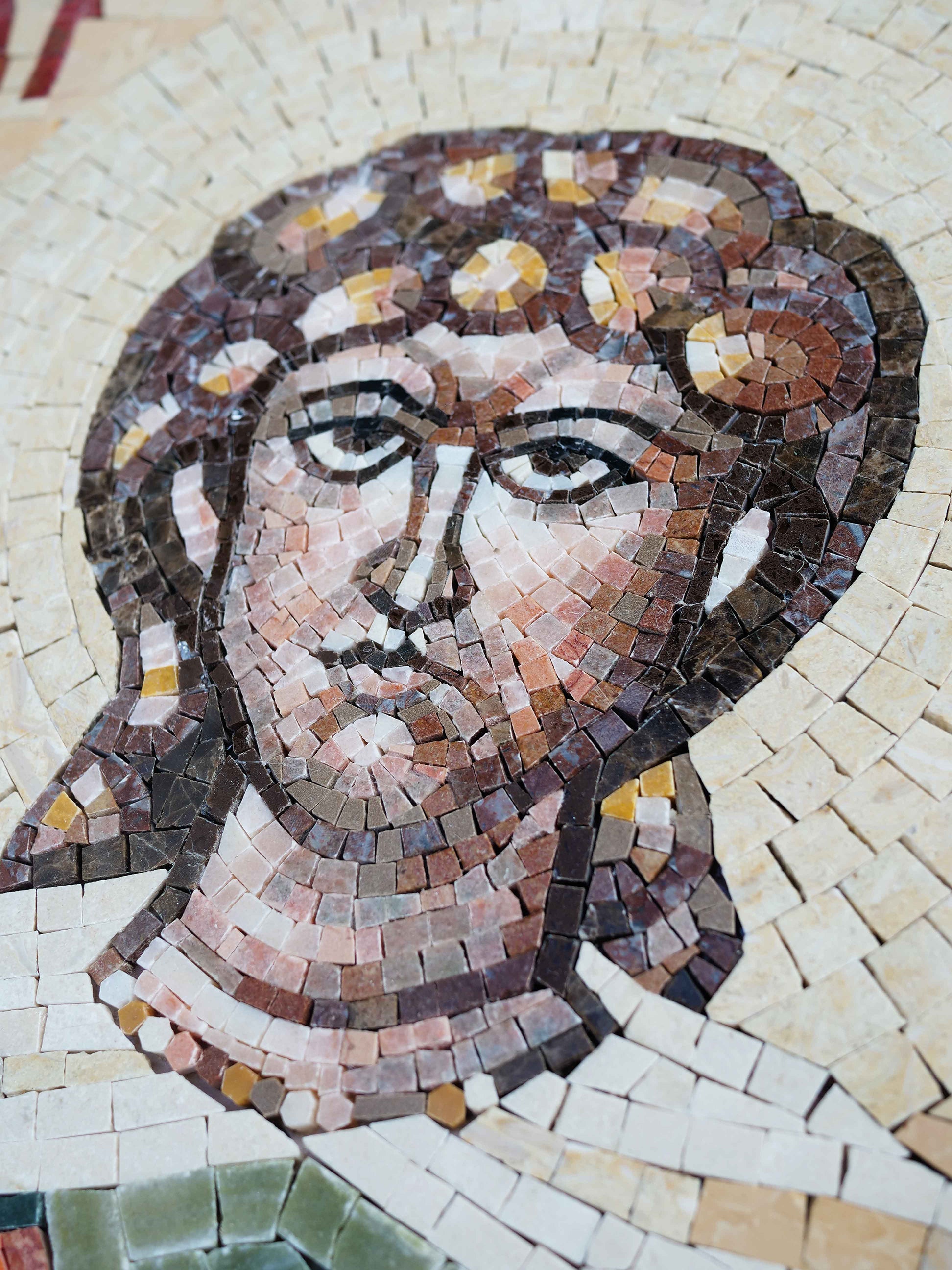 Saint Michael Mosaic Religious Art | Mosaic Art – Mozaico
