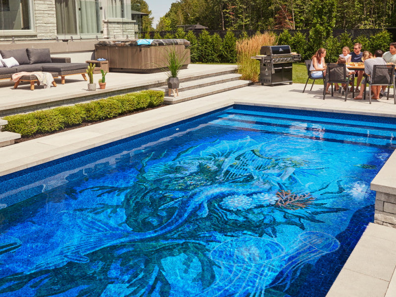 Pool Mosaics | Swimming Pool Mosaics | Mozaico