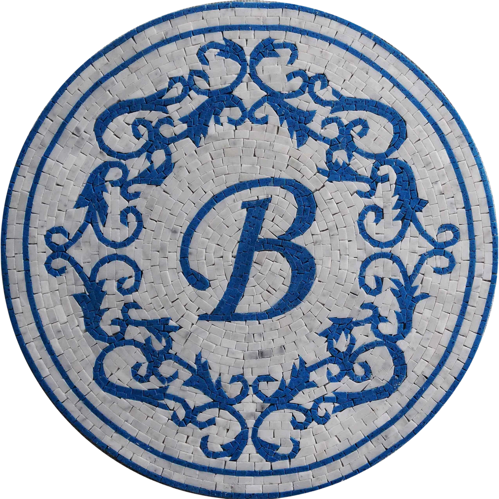 Mosaic Monogram - Bisho | Signs-Logos | Mozaico