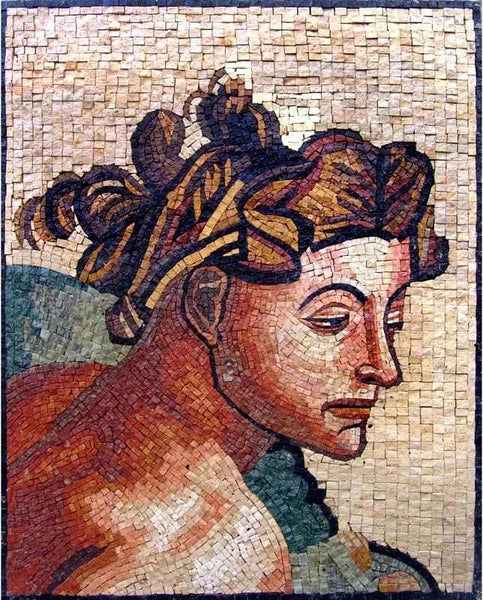 Mirrors of Memory - Michelangelo Mosaic Art | Ancient Mythology | Mozaico