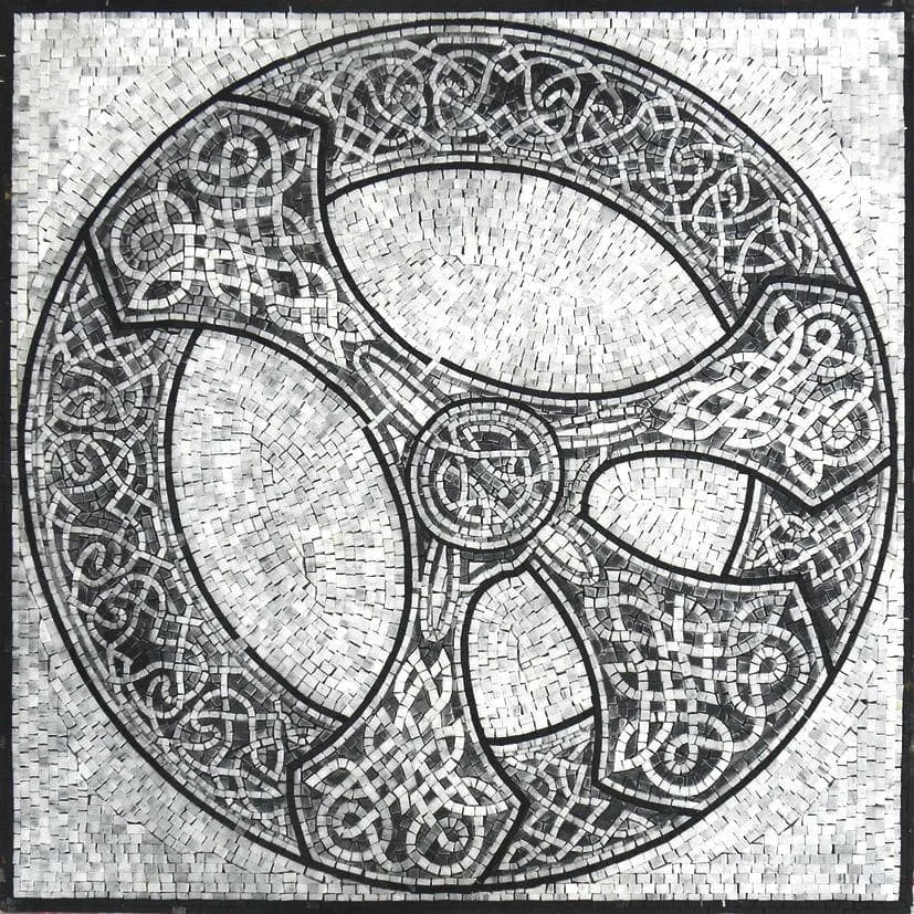 Celtic Art Mosaic - Pax | Geometric | Mozaico
