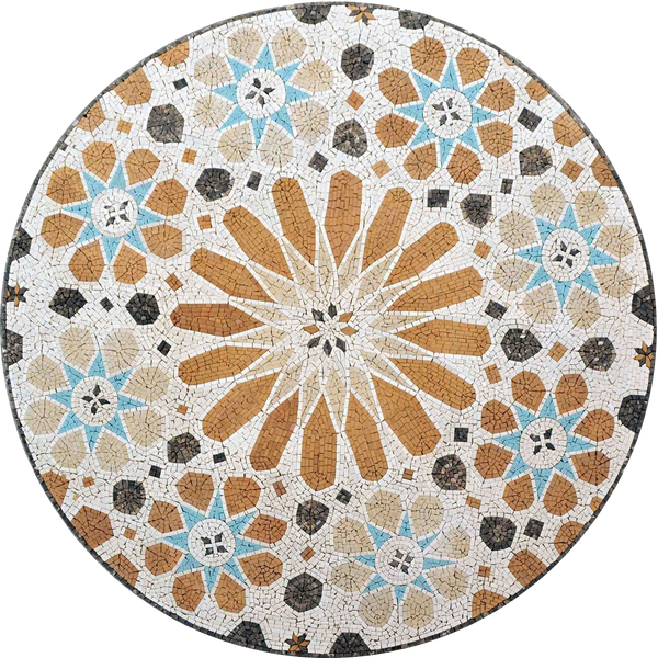 Mosaic Medallion - Moroccan Tiling | Geometric | Mozaico
