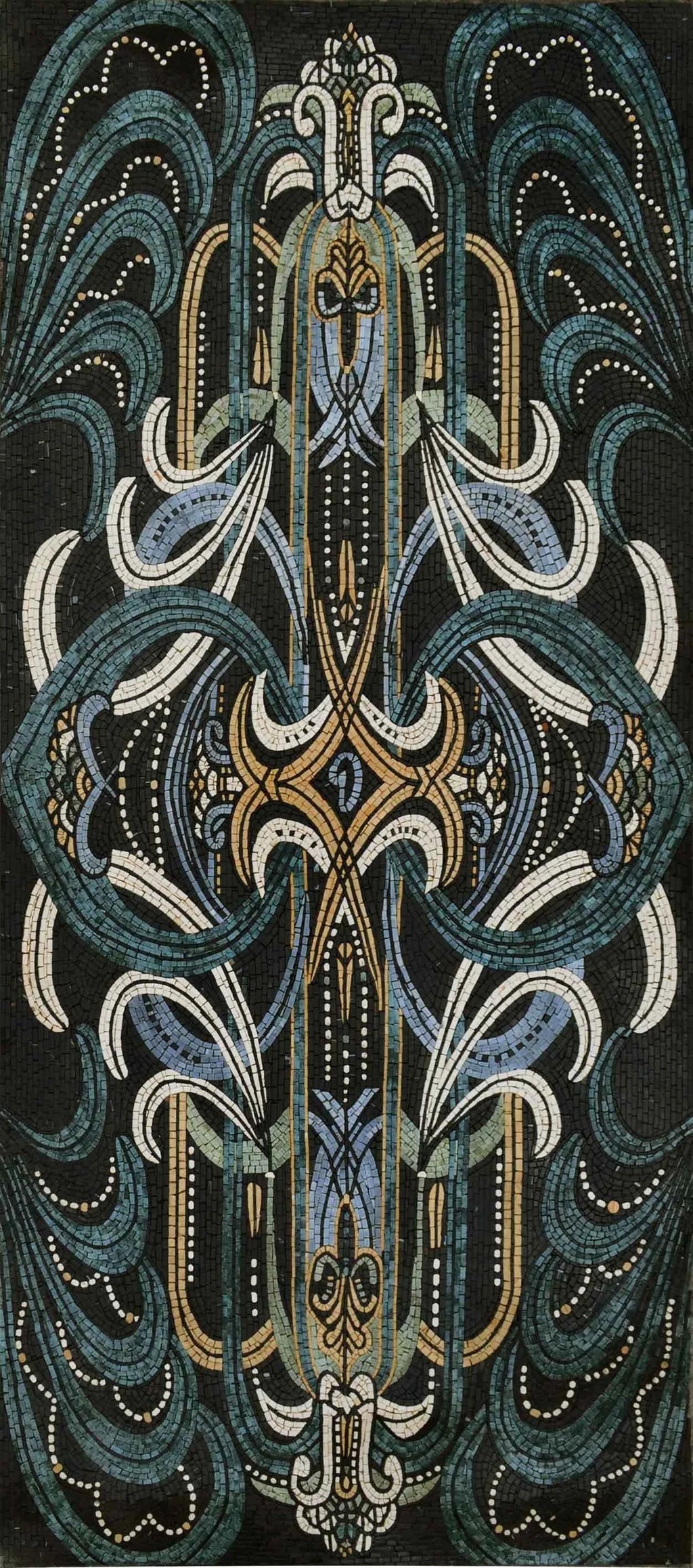 Rectangular Geometric Mosaic Pattern Tile - Great Gifts Club