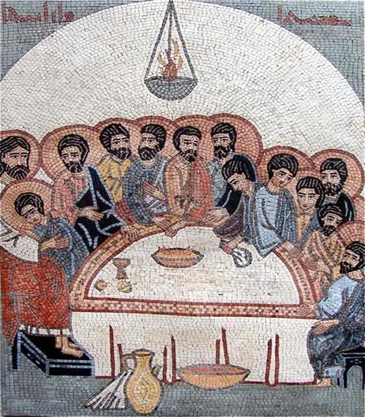 The Last Supper Mosaic Art | Religious | Mozaico