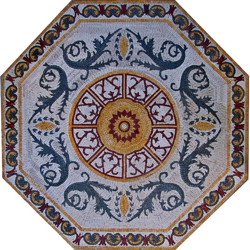 Ottoman Octagonal Mosaic - Samira | Rugs | Mozaico
