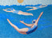 Swimming Women Mosaic Art | Mozaico Human Figures