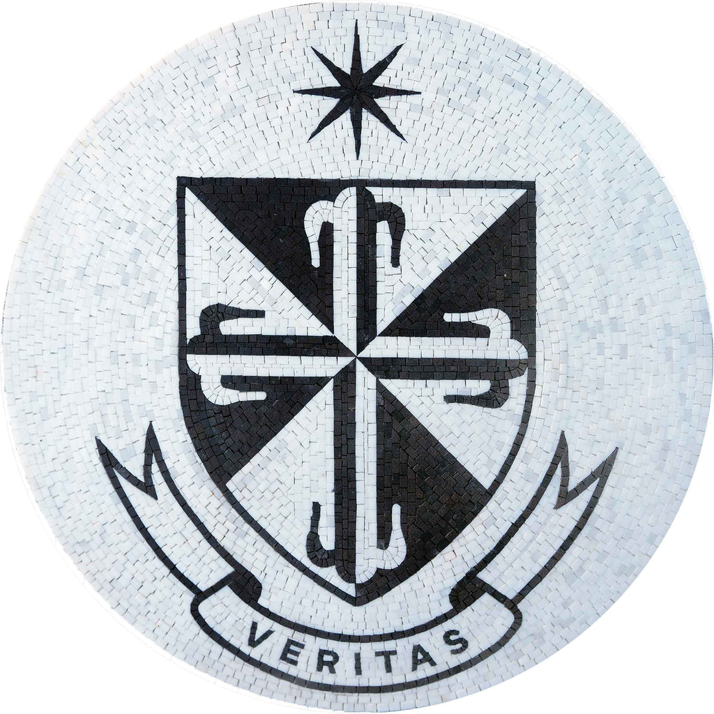 Veritas' Mosaic Logo For Club | Signs-Logos | Mozaico