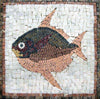 Fish Marble Mosaic | Marine Life&Nautical | Mozaico