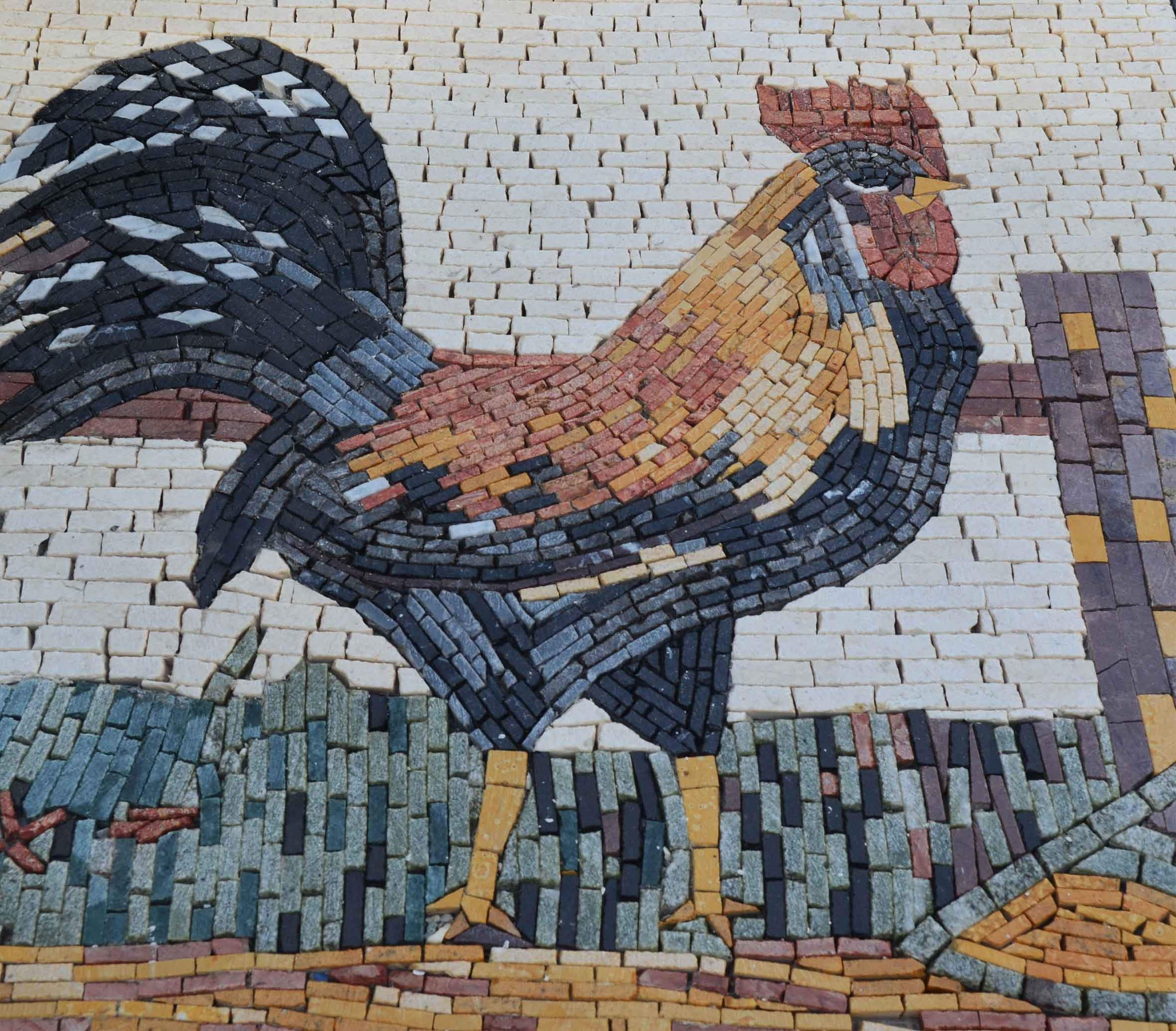Mosaic Marble - The Rooster | Mozaico Decor