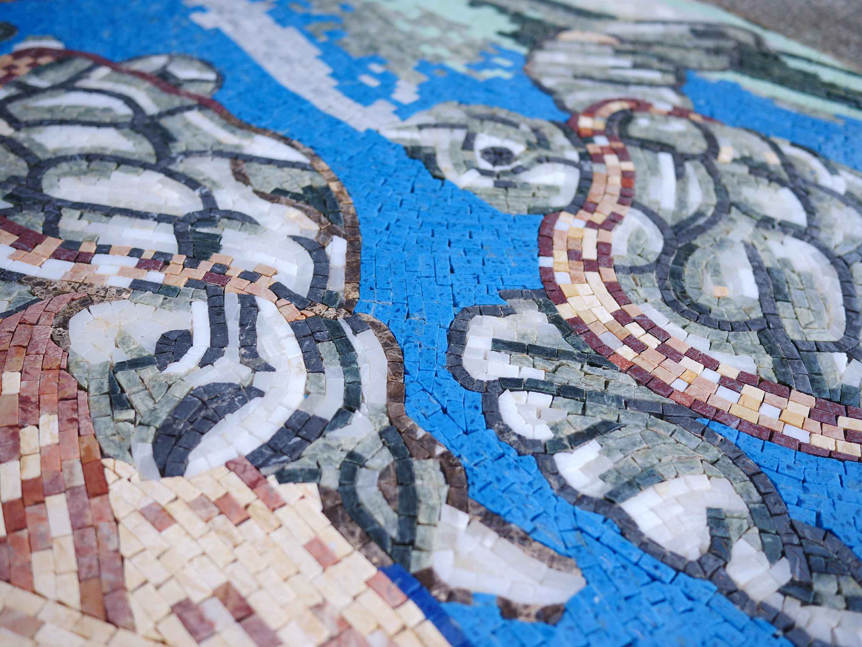 Nautical Mosaic - Sea Turtles World | Mozaico Art