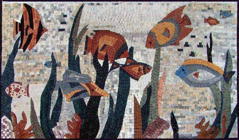 Sea Life Scene Mosaic | Marine Life&Nautical | Mozaico