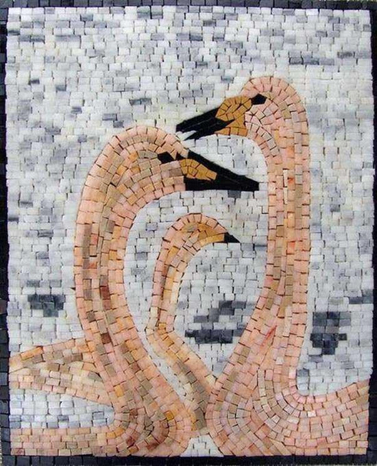 Mosaic Ducks Tile Art | Birds and Butterflies – Mozaico