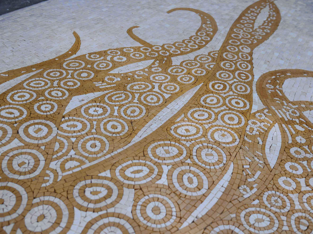 Mosaic Art - Octopus Tentacles II | Marine Life&Nautical | Mozaico