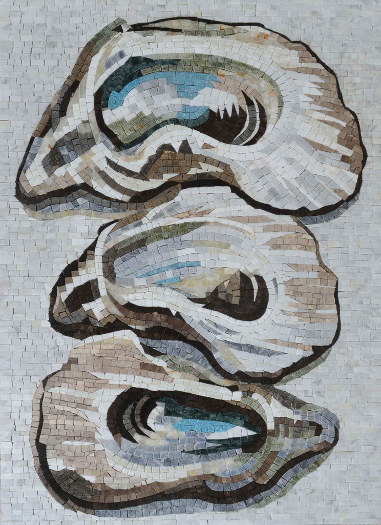 Seashells by the Sea - Mosaic Art | Marine Life&Nautical | Mozaico