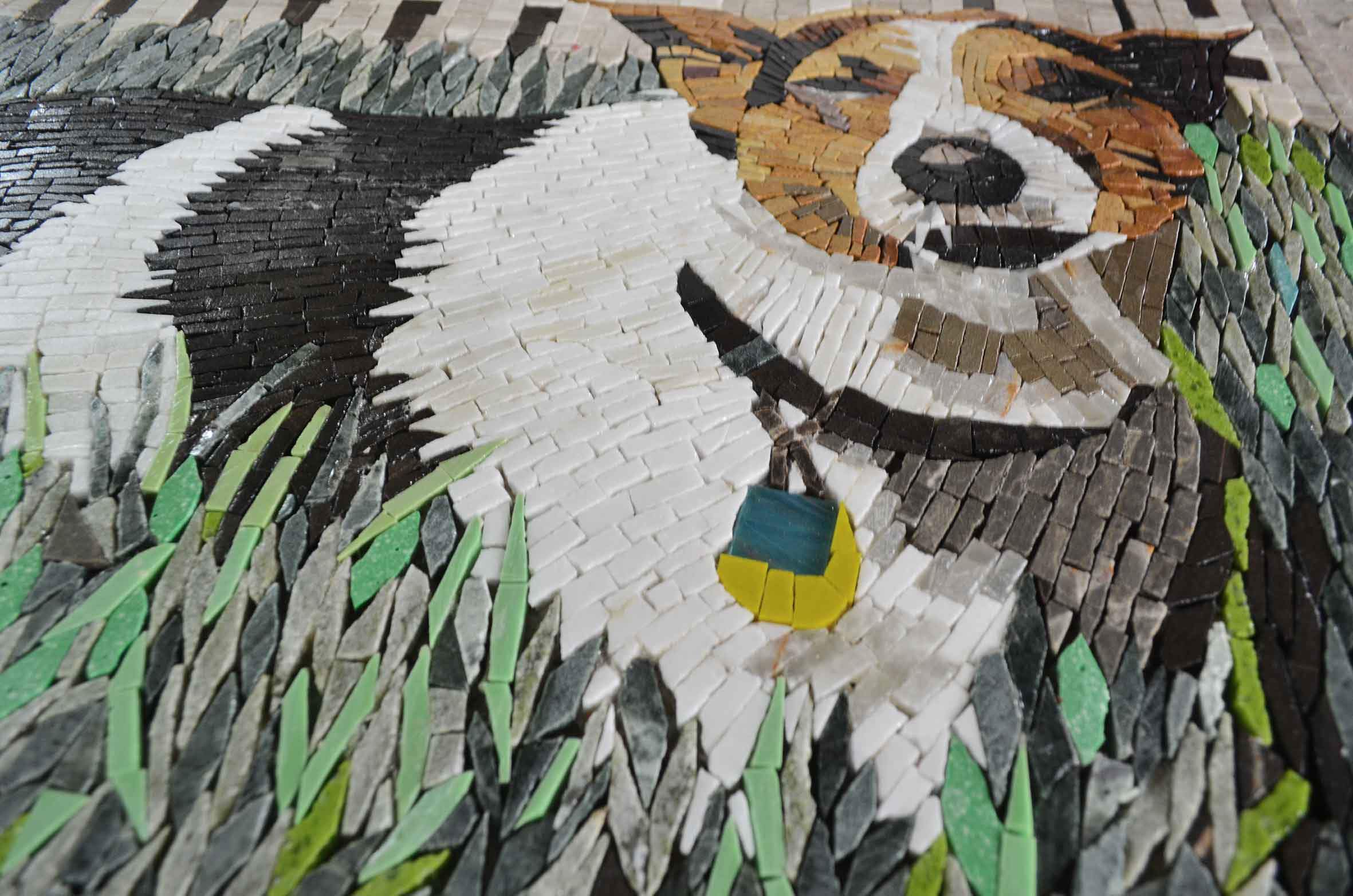 Custom Dog Mosaic Art | Unique Pet Decor | Mozaico