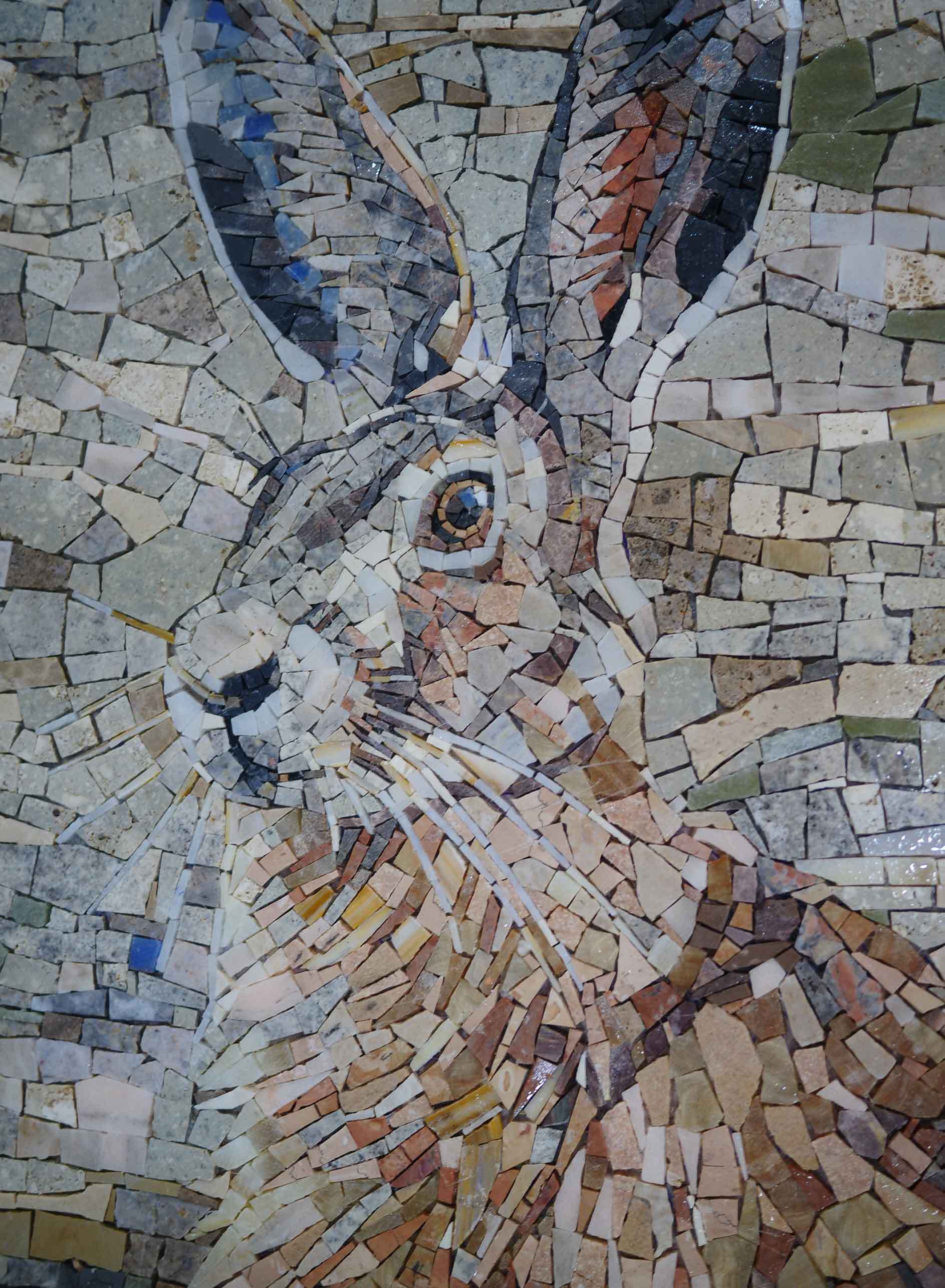 Mosaic Art - Max The Rabbit | Animals | Mozaico