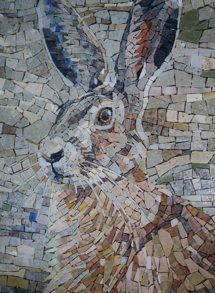 Mosaic Art - Max The Rabbit | Animals | Mozaico
