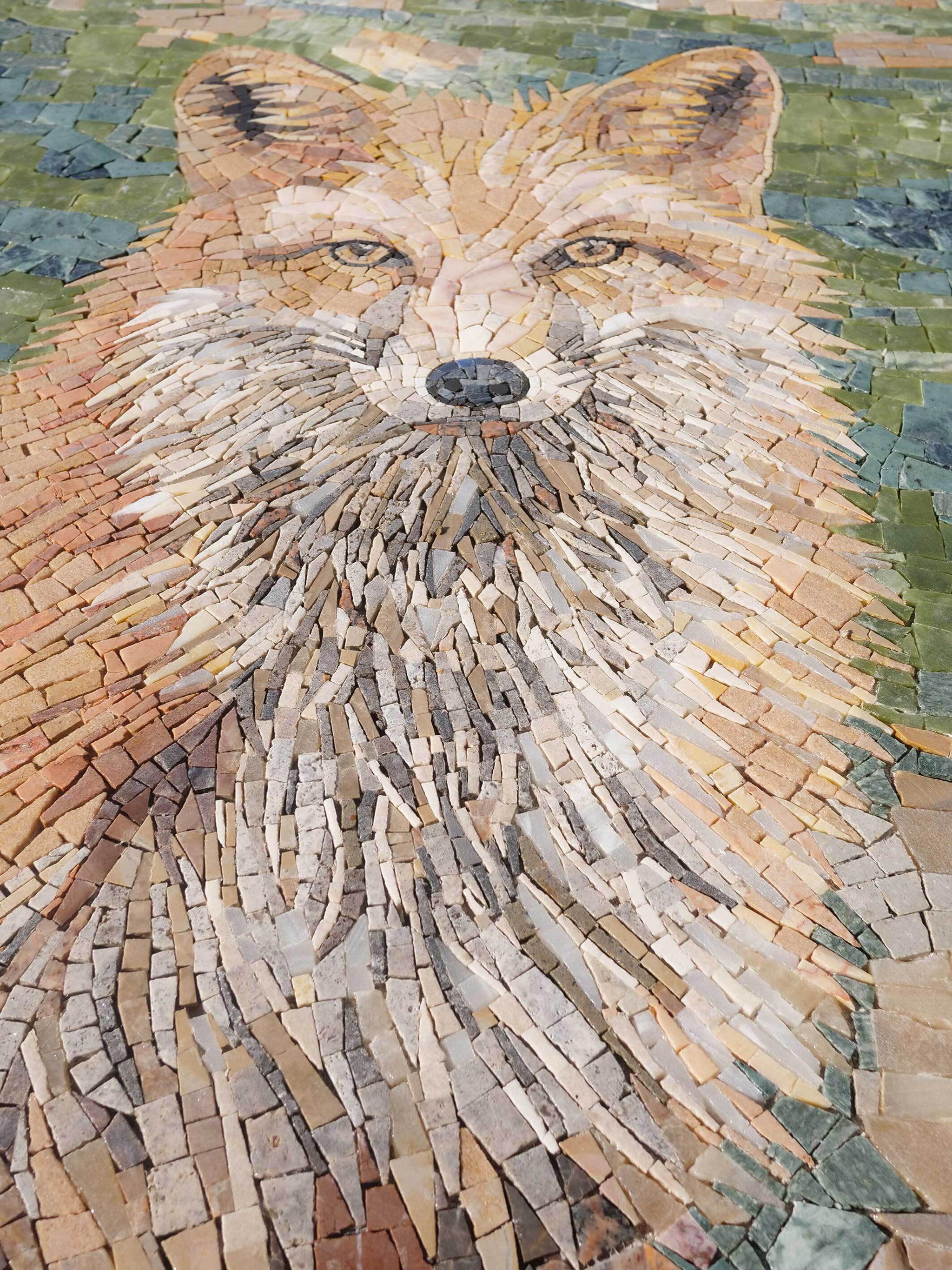 Mosaic Art Fox - Animal Decor by Mozaico