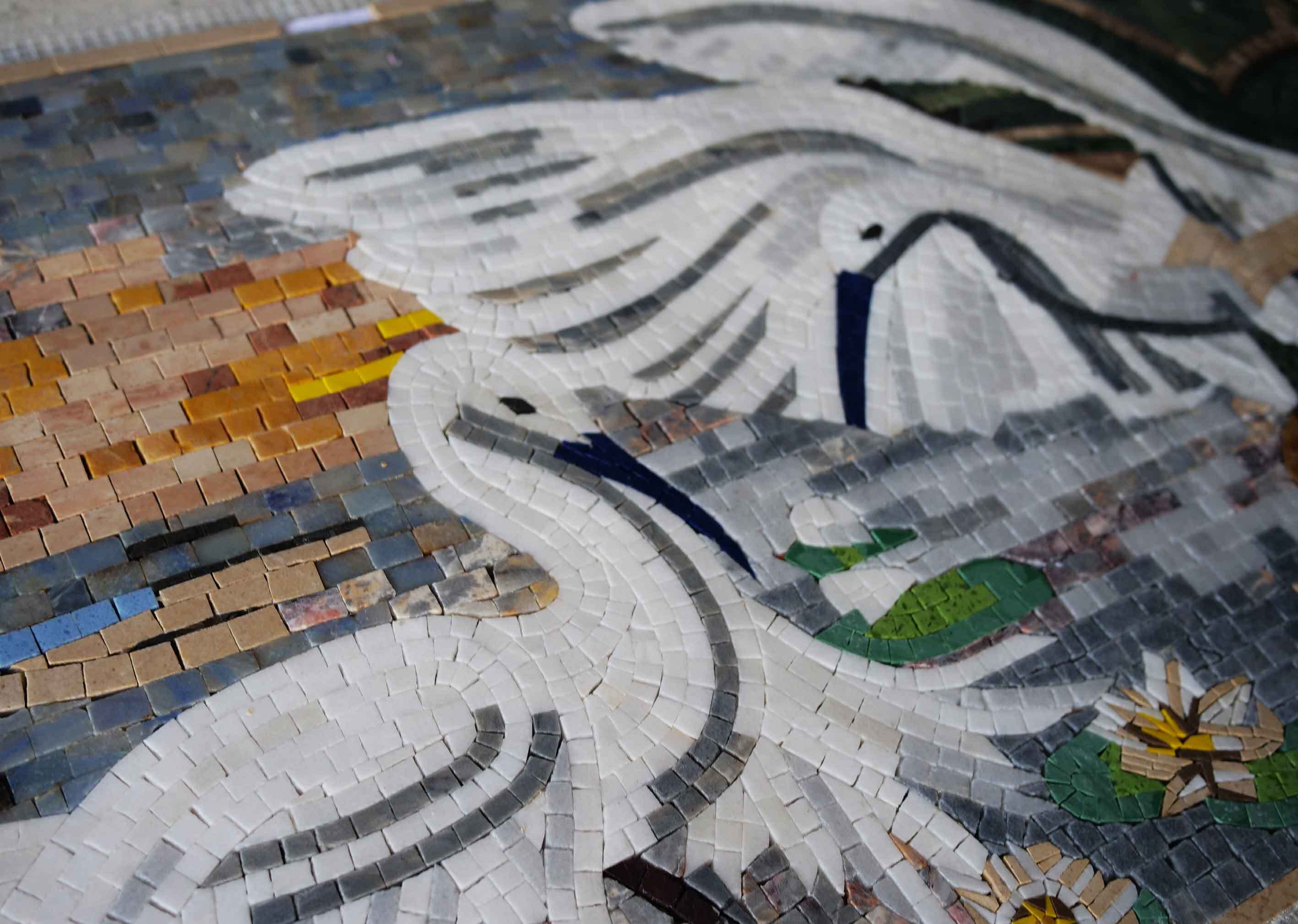 Mosaic Sunset Art | Scenery | Mozaico