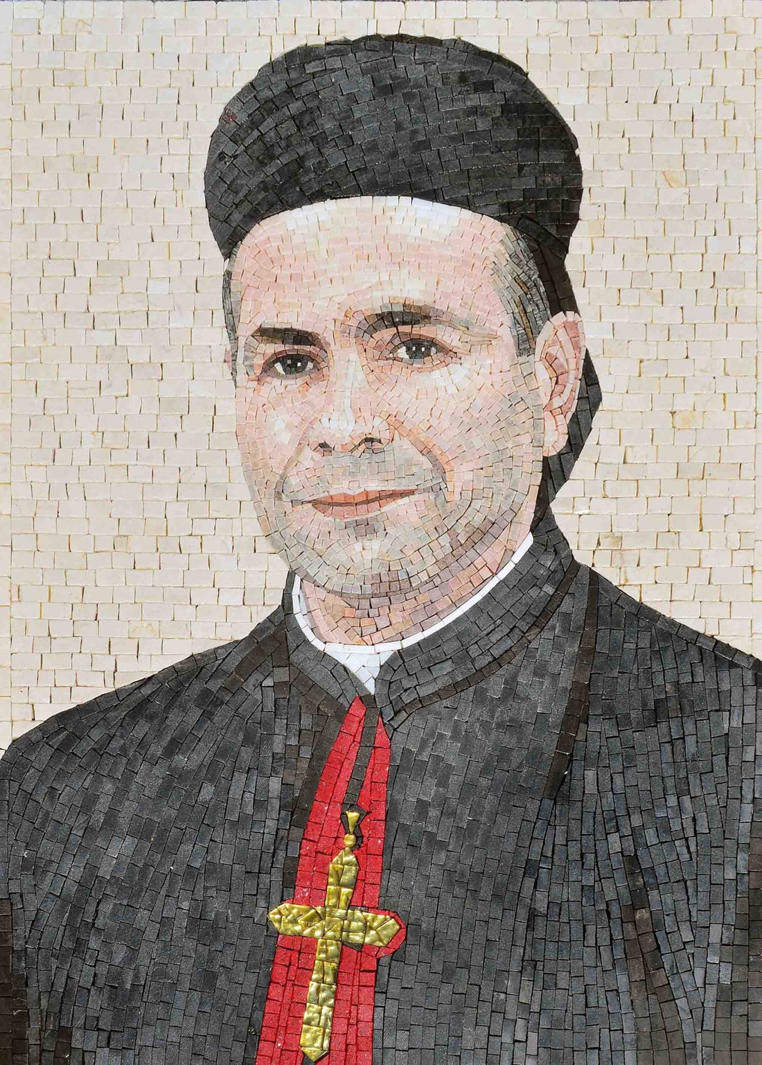 Custom Mosaic of Bishop Joseph Mouawad | Mozaico