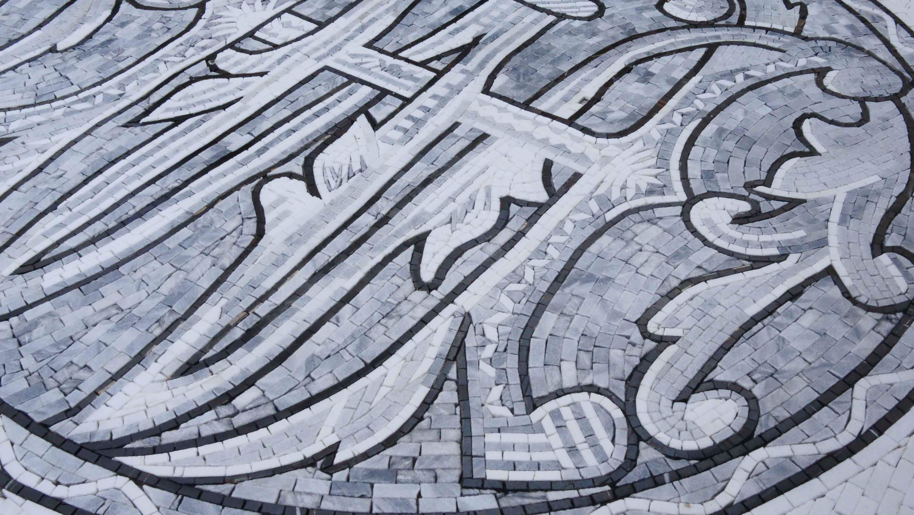 Custom Initials Mosaic Art | Signs-Logos | Mozaico