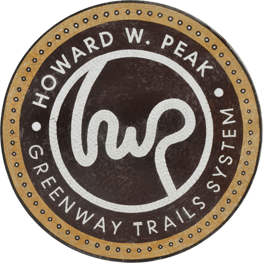 Howard W. Peak - Greenway Trails System Logo | Signs-Logos | Mozaico