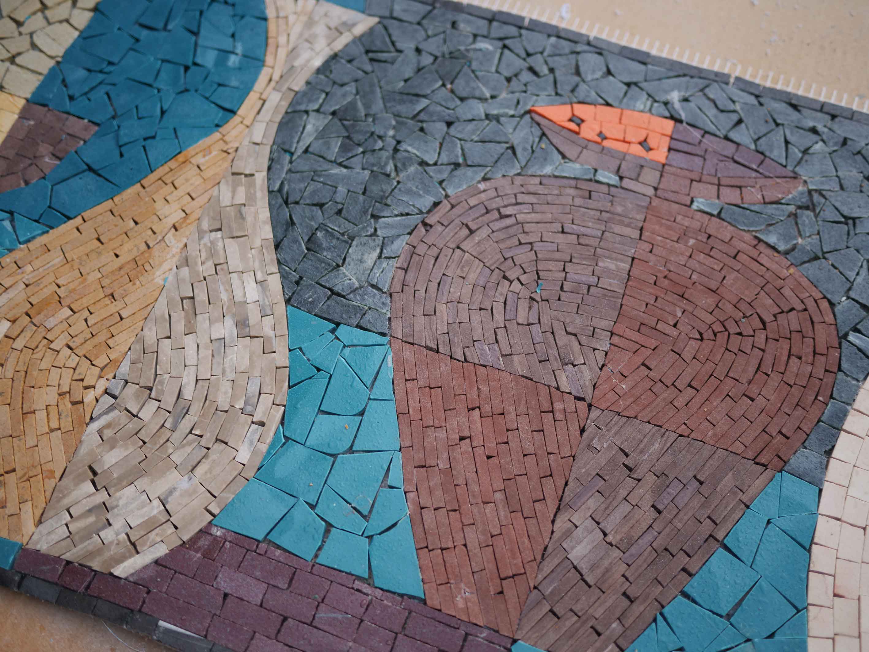 Fluid Vases - Abstract Mosaic Artwork | Mozaico Decor