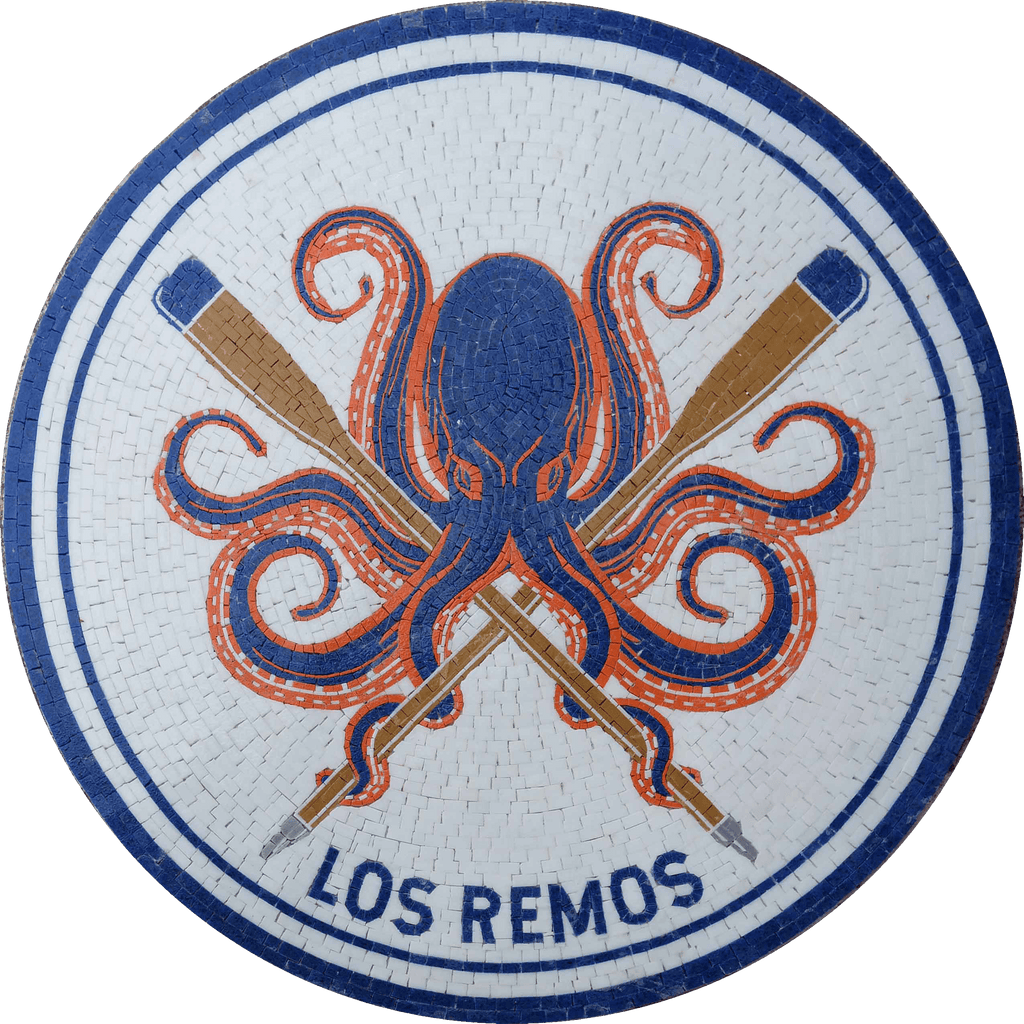 Los Remos Custom Mosaic Sign | Signs-Logos | Mozaico