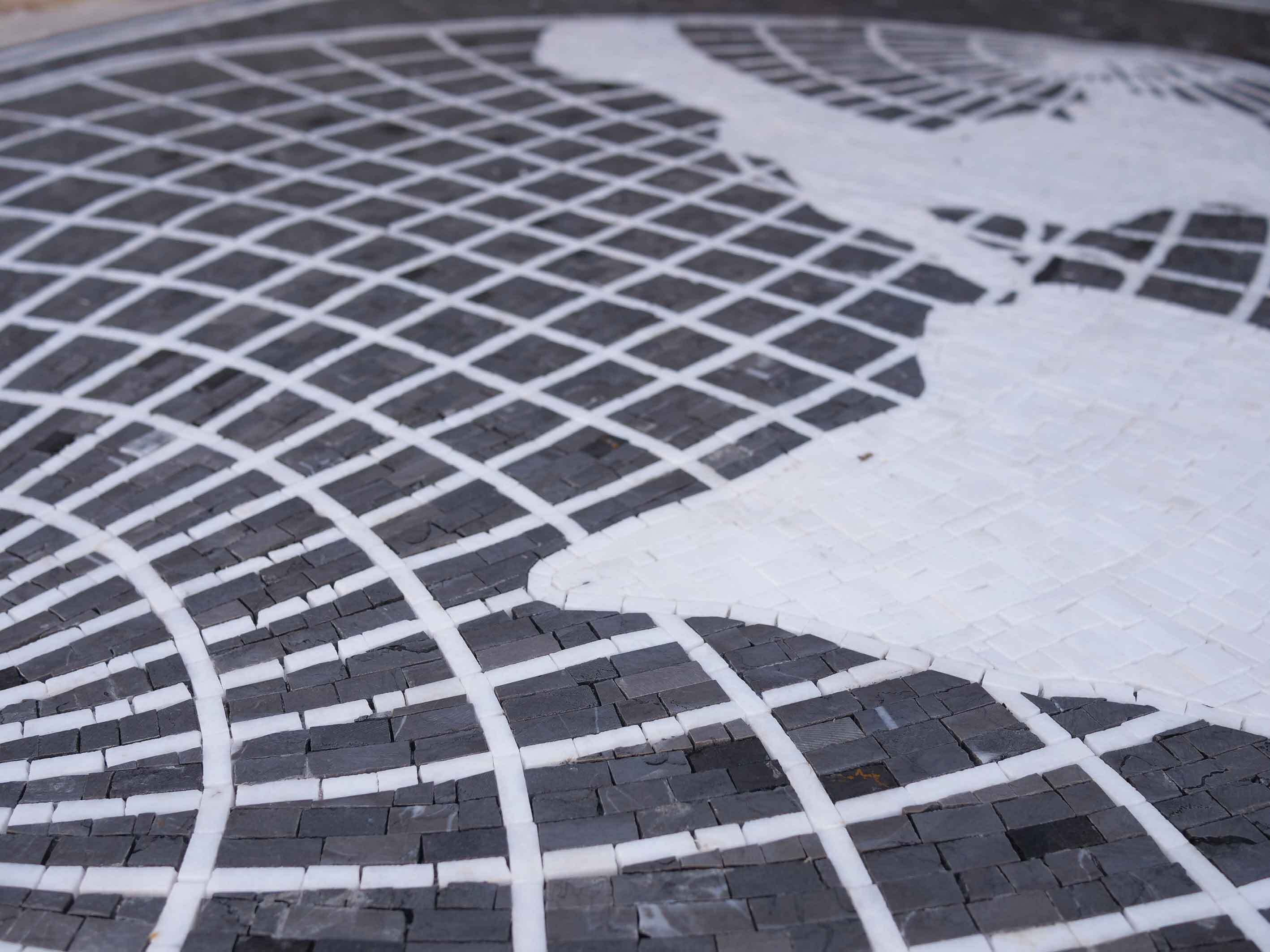 Custom Mosaic Tile - Baja Explorers Club | Signs-Logos | Mozaico