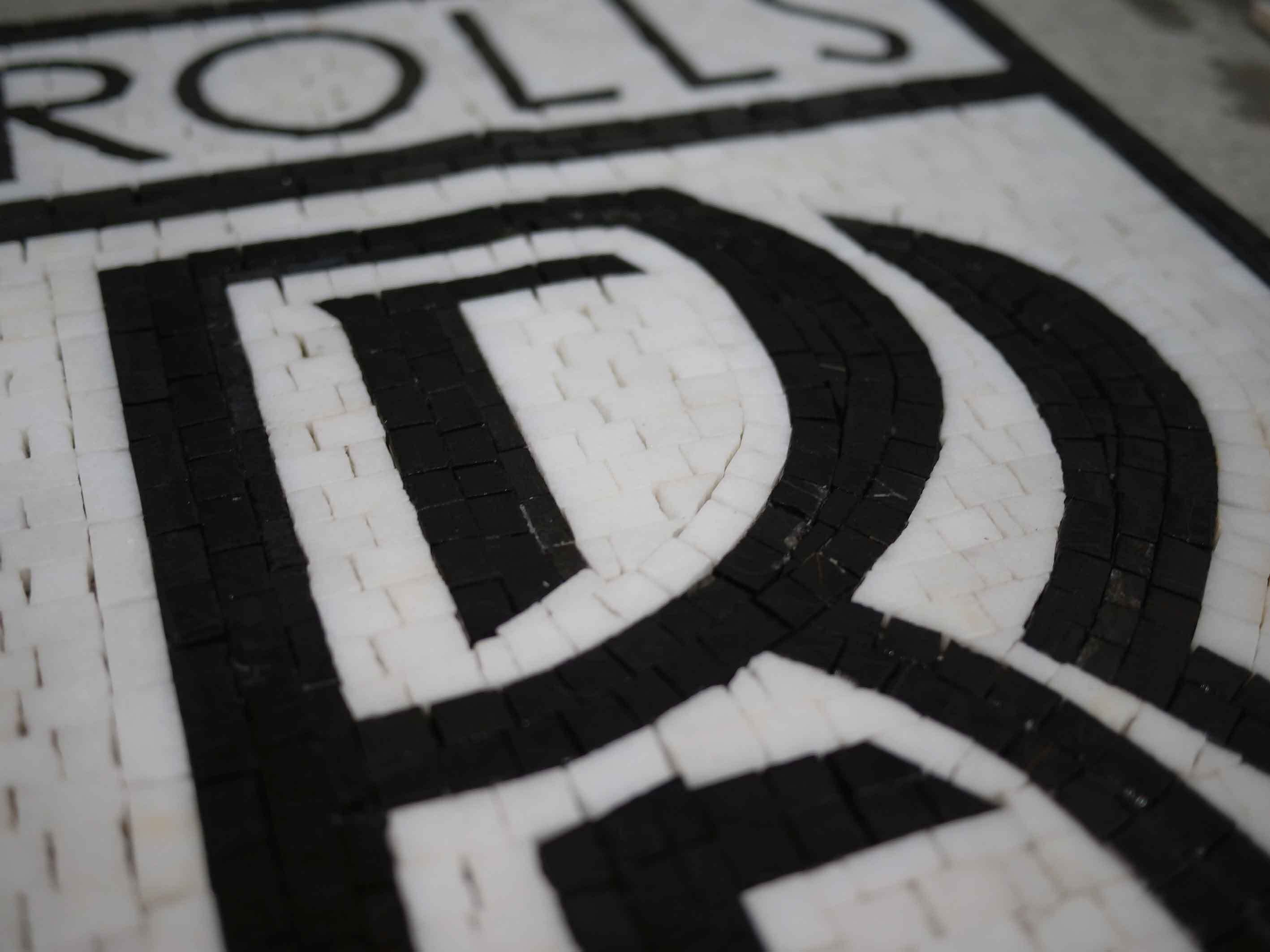 Mosaic Sign - Rolls Royce | Signs-Logos | Mozaico