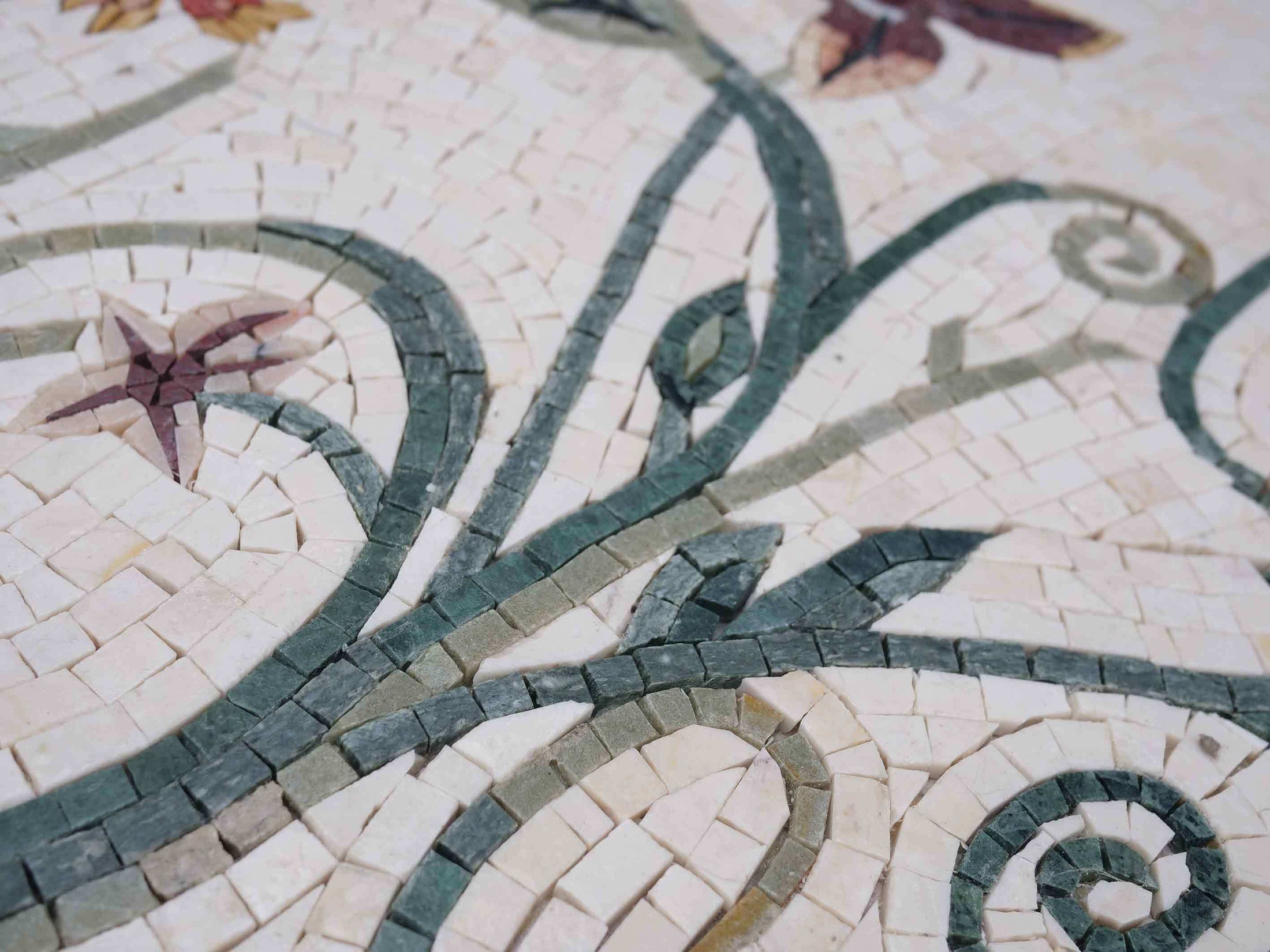 Spring Flowers Mosaic Art | Mozaico