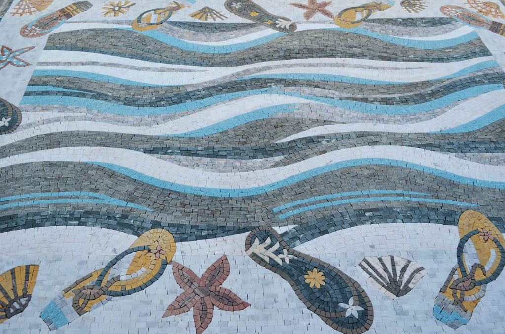 Geometric Mosaic - Entrance Mat | Geometric | Mozaico