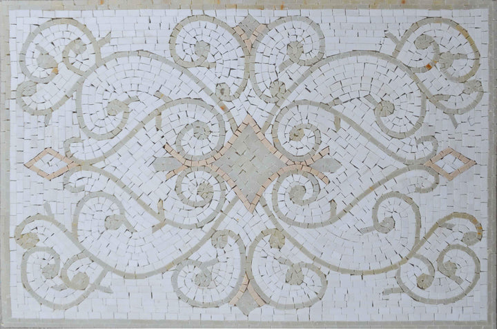 Mosaic Rug | Marble Tile Rug | Mozaico