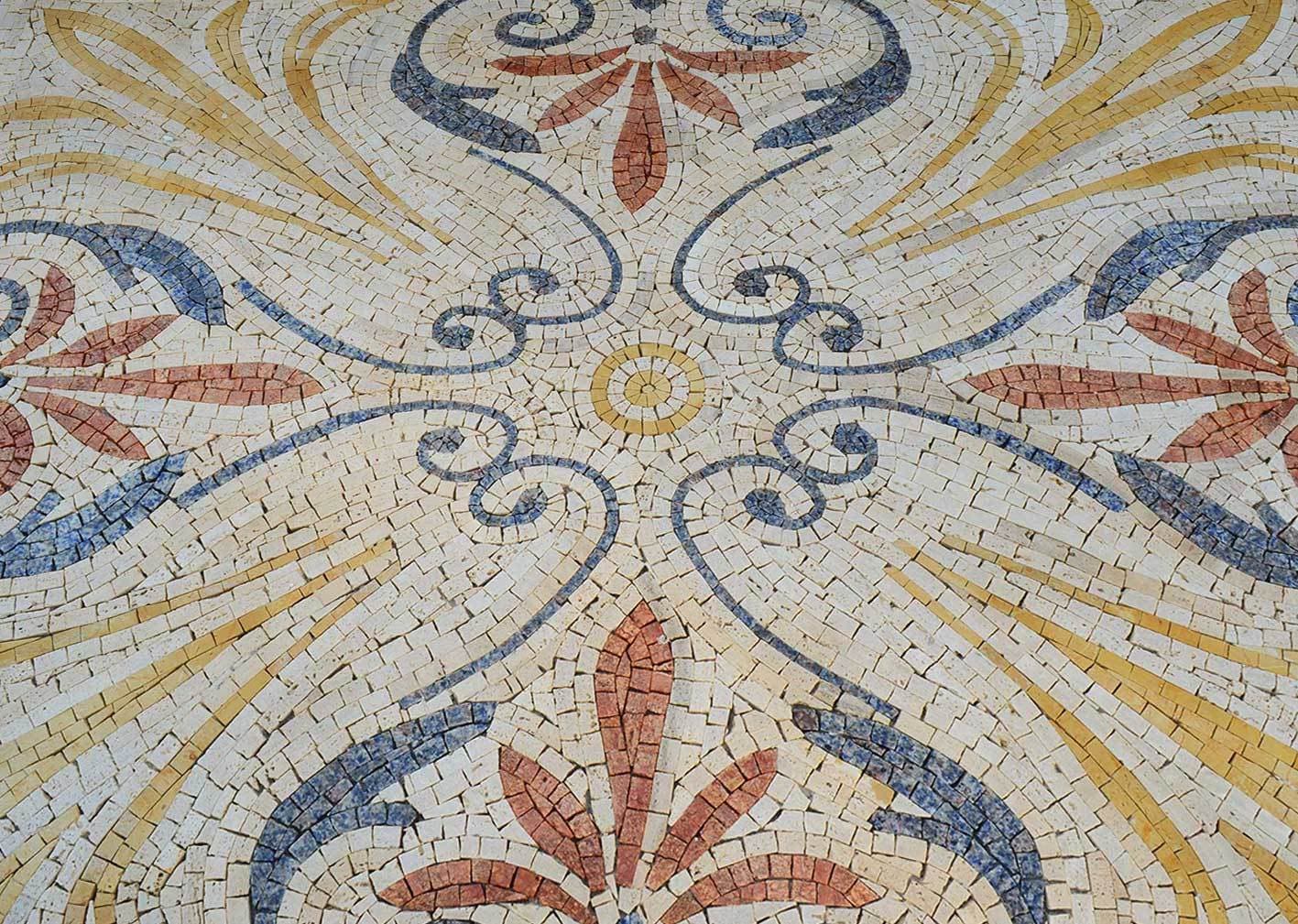 Geometric Floral Mosaic Anfisa | Mozaico Art