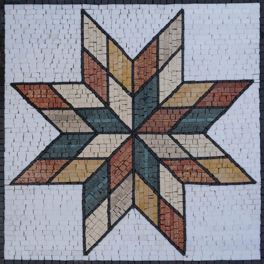 Star III Collection Mosaic Art | Geometric | Mozaico
