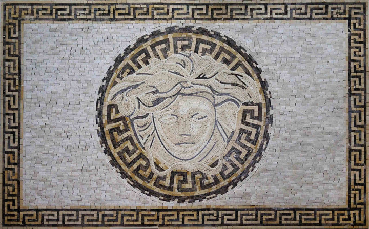 Versace Mosaic - Greek Key Border | Signs-Logos | Mozaico