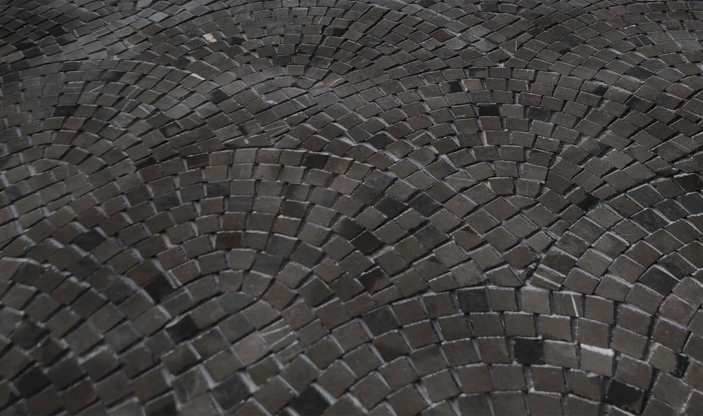 Black Tile Background - Mosaic Art | Geometric | Mozaico