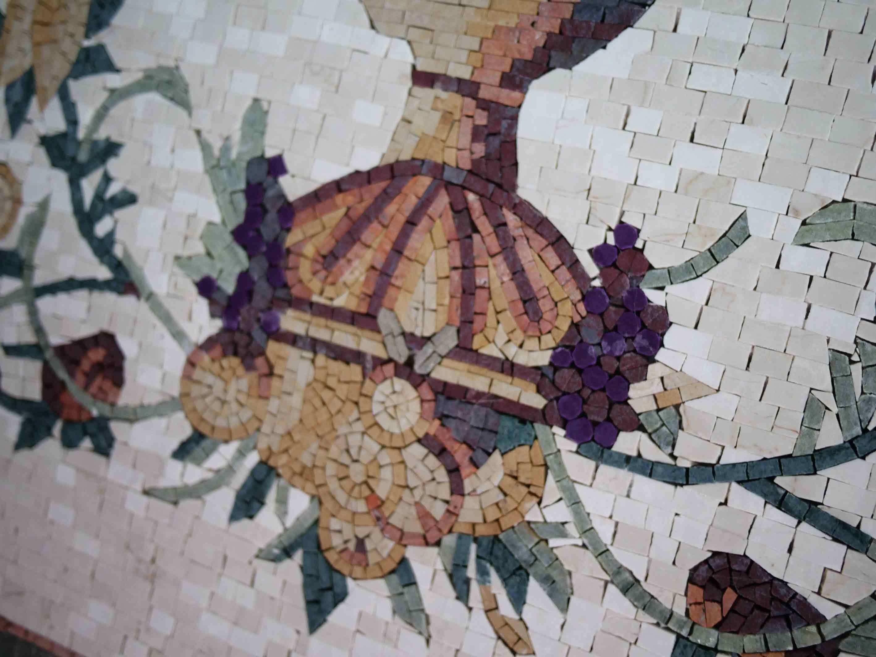 Food Basket - Mosaic Artwork | Mozaico Decor