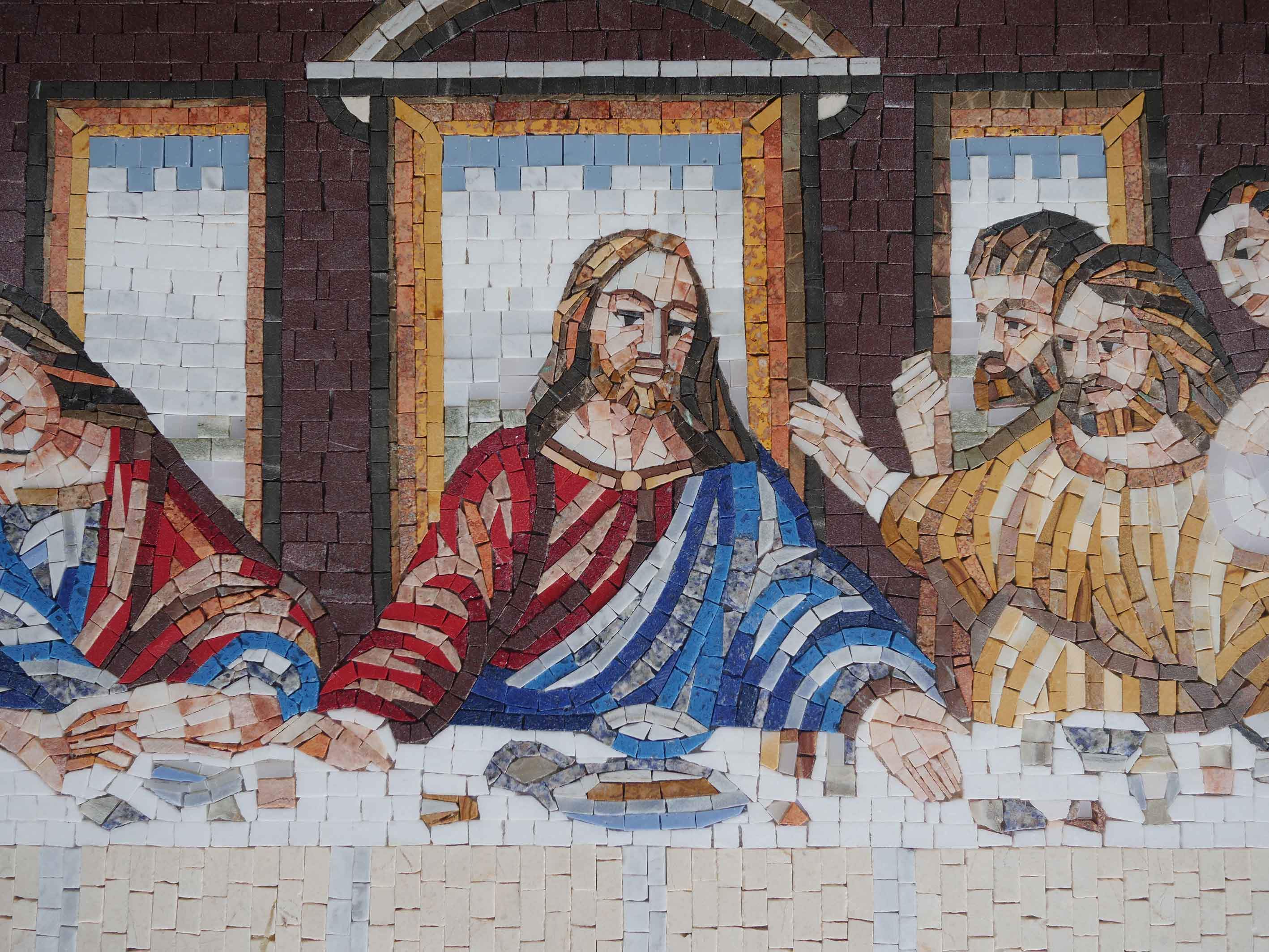 Mosaic Reproduction - Da Vinci's The Last Supper | Religious | Mozaico