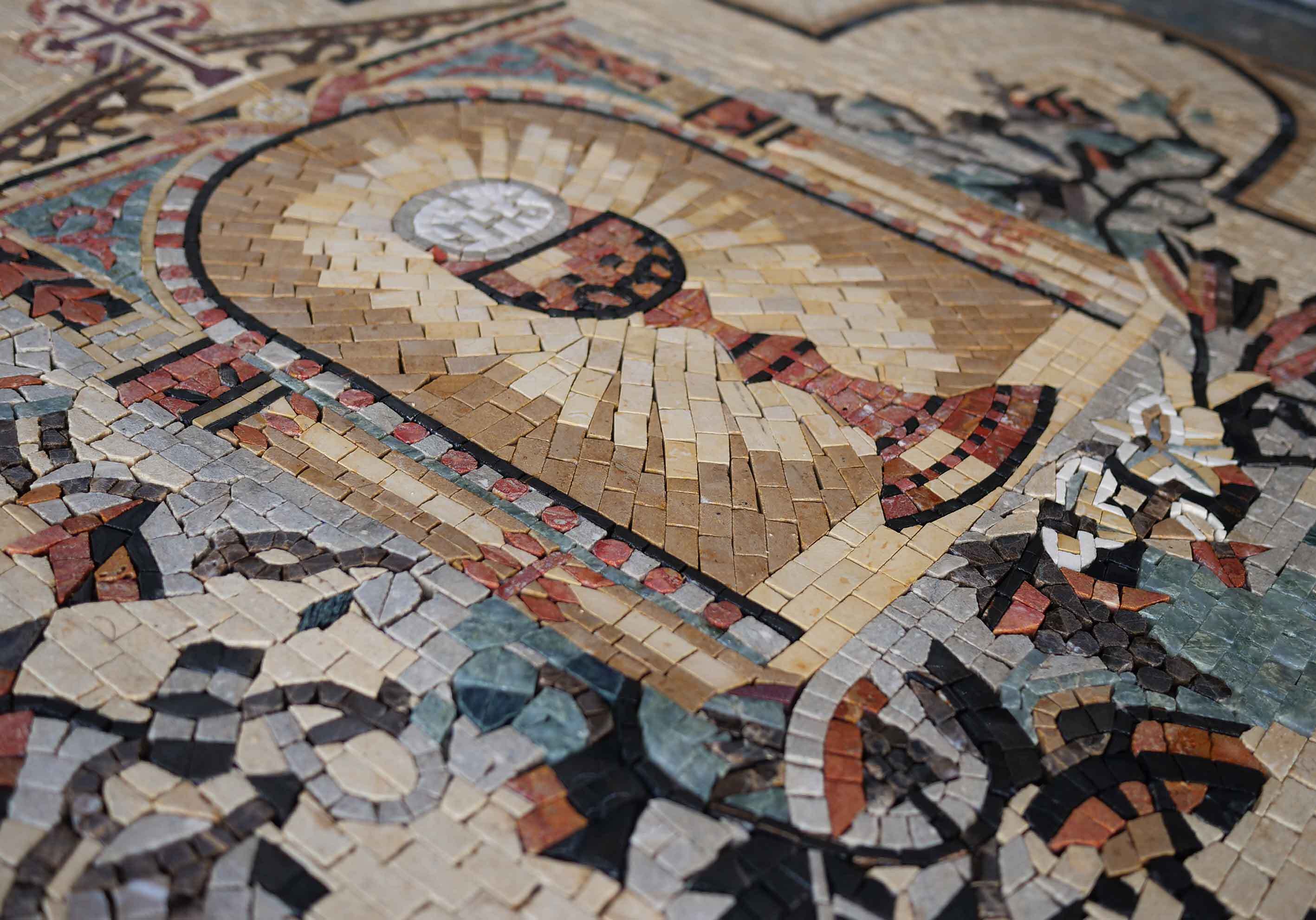 Christian Mosaic - The Church Cross | Religious | Mozaico