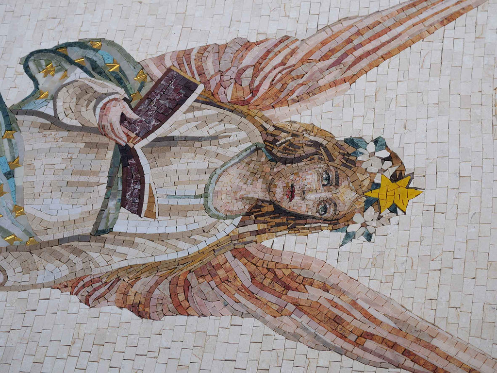 Angels Religious Mosaic Art | Religious | Mozaico