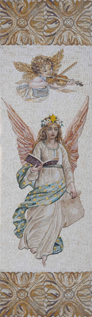 Angels Religious Mosaic Art | Religious | Mozaico