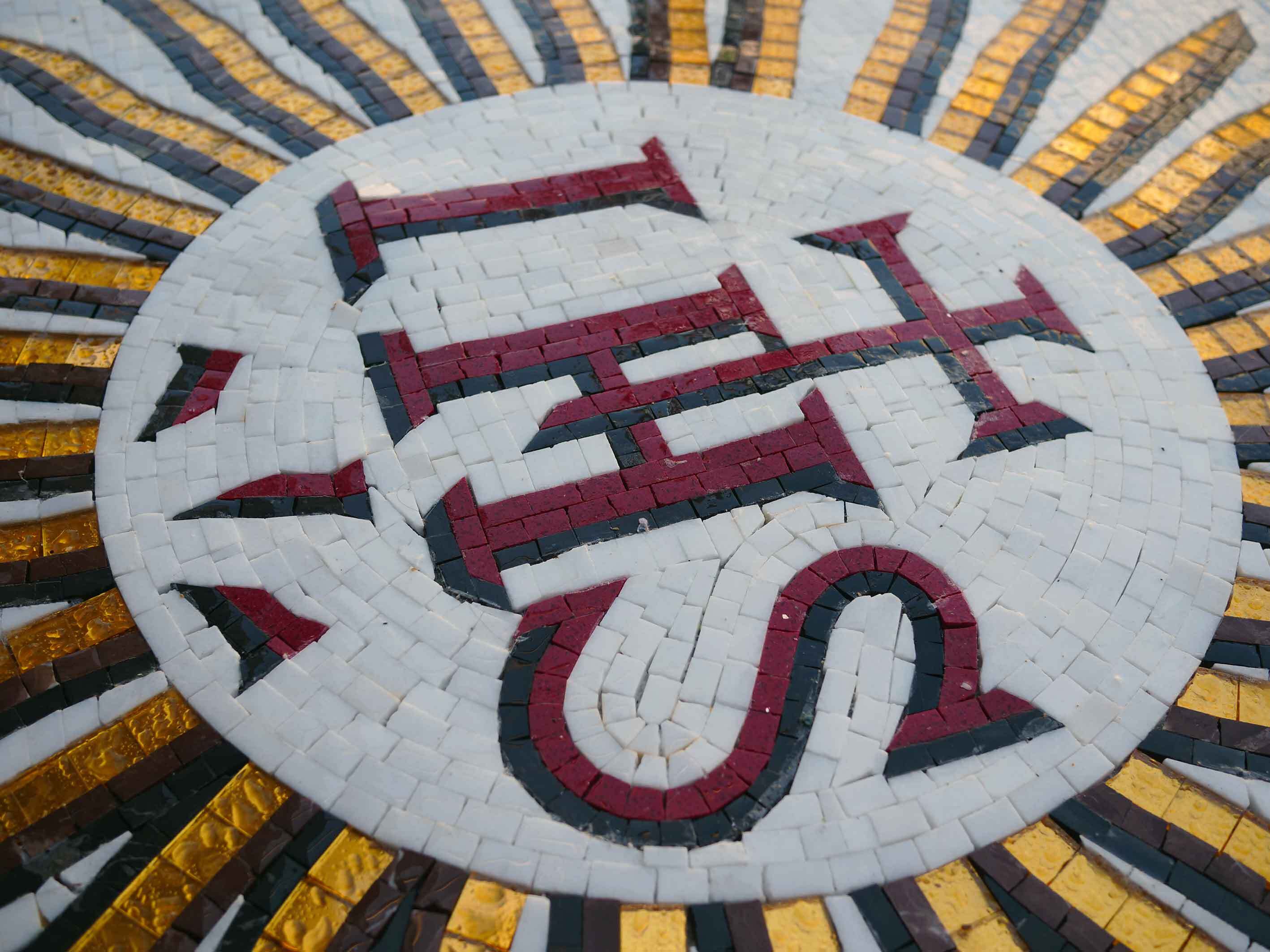 Religious Mosaic Art - IHS | Mozaico